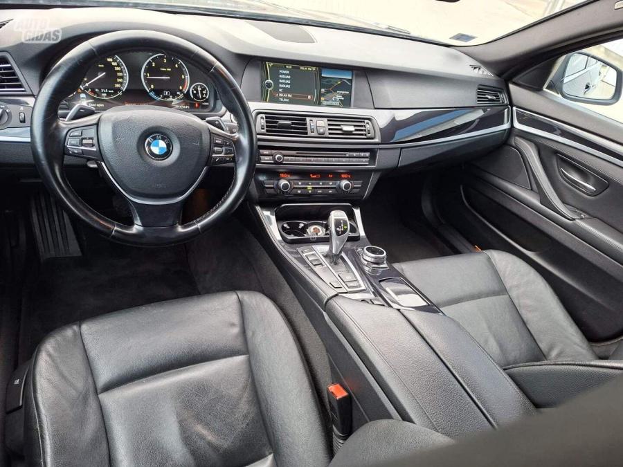 BMW 520 2010 in Silute, with an engine capacity of 2.00 L and mileage of 360 thousand km for 6999 €, photo 11 on AUTOMOTO.COM.LV