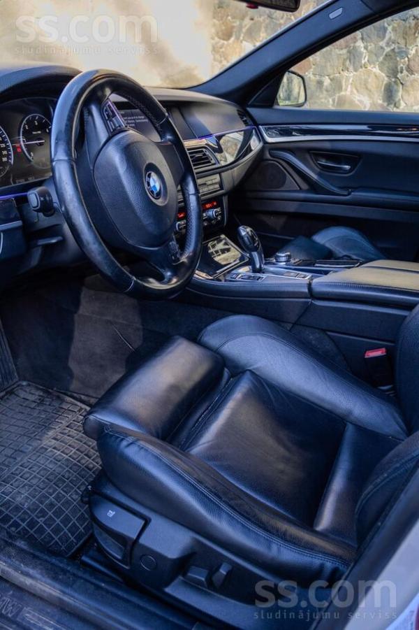 BMW 520 2010 in Riga, with an engine capacity of 2.00 L and mileage of 270 thousand km for 7400 €, photo 9 on AUTOMOTO.COM.LV
