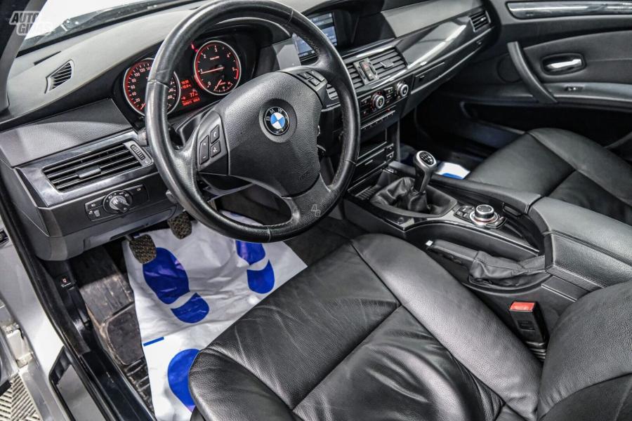 BMW 520 2010 in Kaunas, with an engine capacity of 2.00 L and mileage of 305 thousand km for 5290 €, photo 6 on AUTOMOTO.COM.LV
