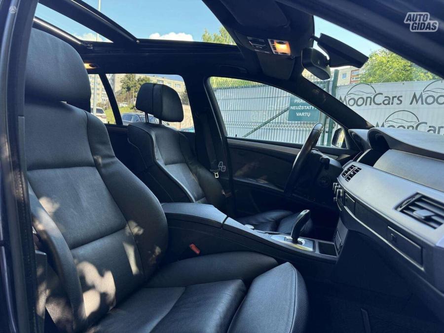 BMW 520 2010 in Vilnius, with an engine capacity of 2.00 L and mileage of 325 thousand km for 6900 €, photo 18 on AUTOMOTO.COM.LV