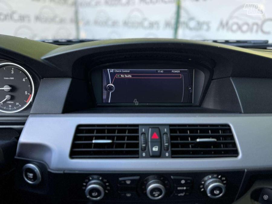 BMW 520 2010 in Vilnius, with an engine capacity of 2.00 L and mileage of 325 thousand km for 6900 €, photo 21 on AUTOMOTO.COM.LV