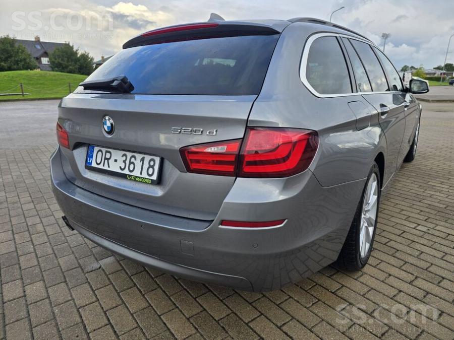 BMW 520 2010 Rīga, ar dzinēja tilpumu 2.00 L un nobraukumu 361 tūkst. km par 6990 €, foto 6 vietnē AUTOMOTO.COM.LV