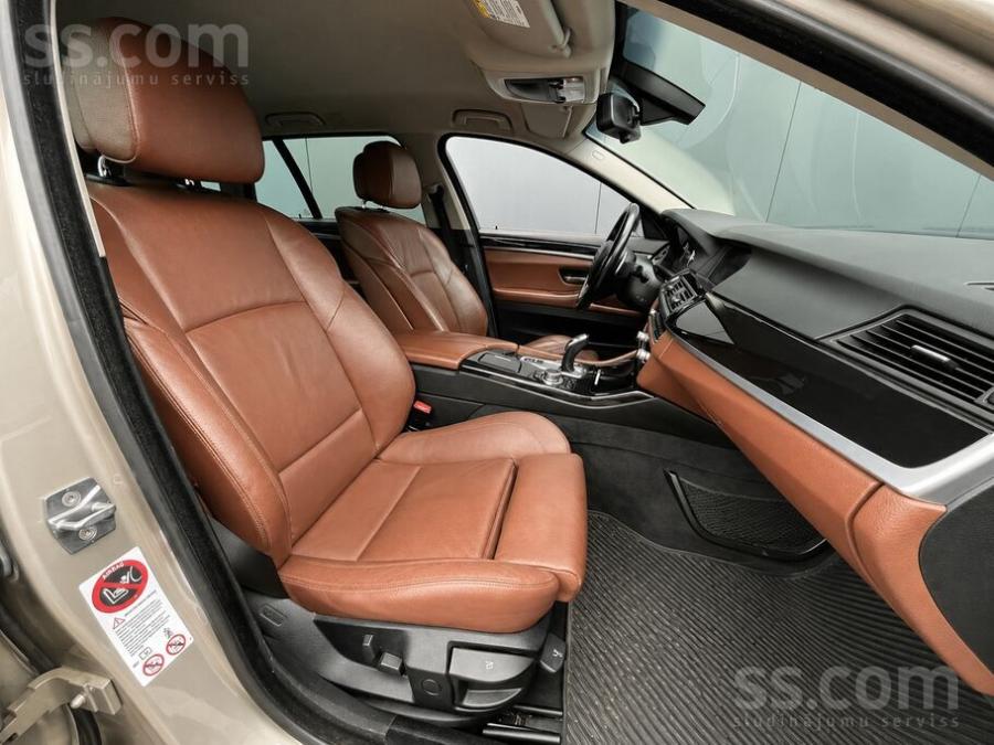 BMW 520 2011 in Riga, with an engine capacity of 2.00 L and mileage of 302 thousand km for 8400 €, photo 9 on AUTOMOTO.COM.LV