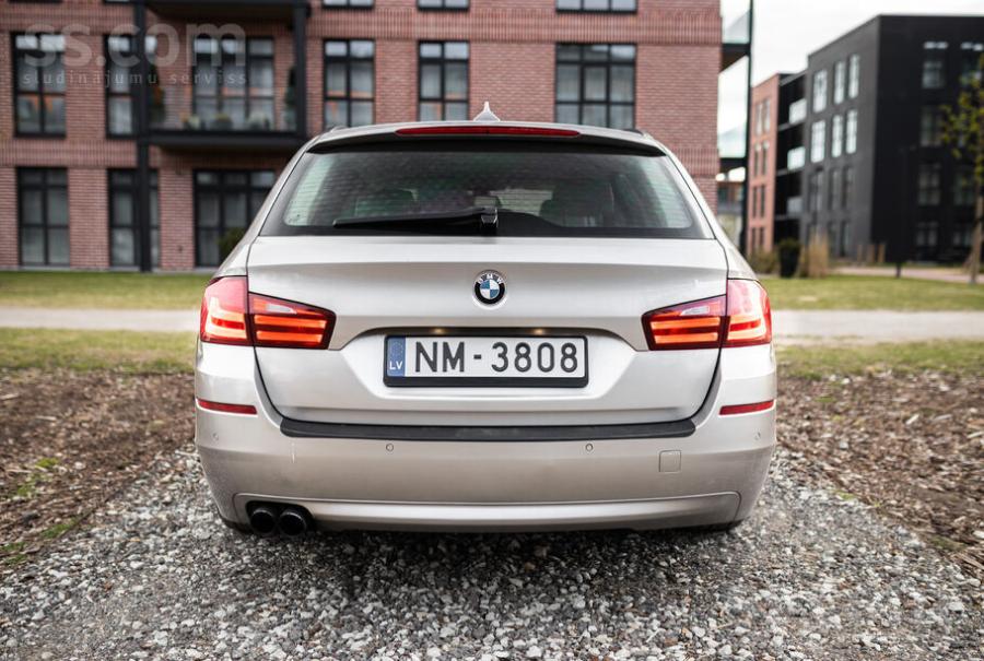 BMW 520 2011 in Riga, with an engine capacity of 2.00 L and mileage of 333 thousand km for 6500 €, photo 7 on AUTOMOTO.COM.LV
