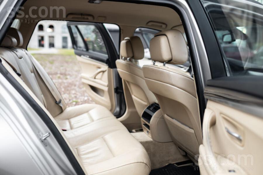 BMW 520 2011 in Riga, with an engine capacity of 2.00 L and mileage of 333 thousand km for 6500 €, photo 12 on AUTOMOTO.COM.LV