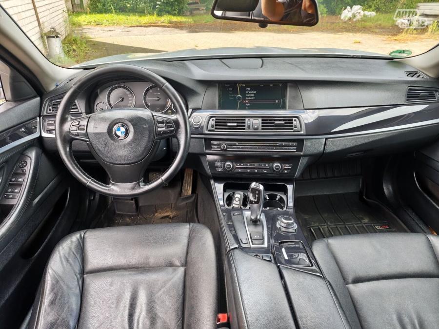 BMW 520 2011 in Marijampole, with an engine capacity of 2.00 L and mileage of 360 thousand km for 6800 €, photo 15 on AUTOMOTO.COM.LV