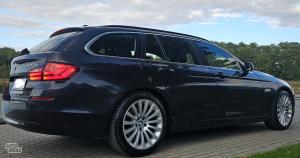 BMW 520 2011 in Trakai, with an engine capacity of 2.00 L and mileage of 286 thousand km for 7200 €, photo 15 on AUTOMOTO.COM.LV