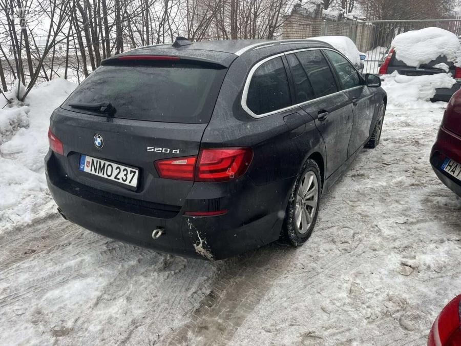 BMW 520 2012 in Kaunas, with an engine capacity of 2.00 L and mileage of 265 thousand km for 4900 €, photo 1 on AUTOMOTO.COM.LV