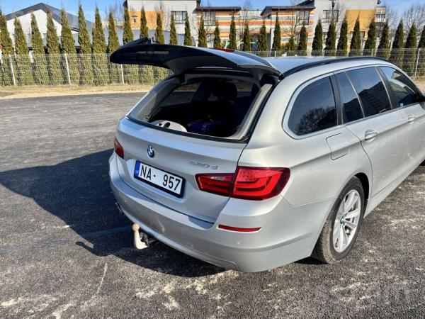 BMW 520 2012 in Jelgava, with an engine capacity of 2.00 L and mileage of 292 thousand km for 8300 €, photo 10 on AUTOMOTO.COM.LV