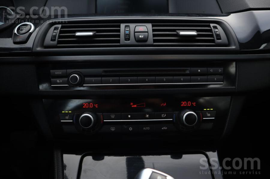 BMW 520 2012 in Riga, with an engine capacity of 2.00 L and mileage of 388 thousand km for 5999 €, photo 28 on AUTOMOTO.COM.LV
