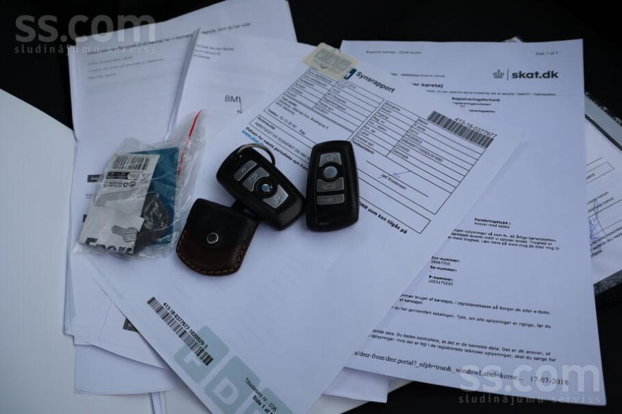 BMW 520 2012 in Riga, with an engine capacity of 2.00 L and mileage of 388 thousand km for 5999 €, photo 33 on AUTOMOTO.COM.LV