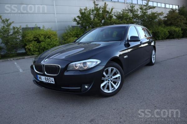 BMW 520 2012 in Riga, with an engine capacity of 2.00 L and mileage of 388 thousand km for 5990 €, photo 1 on AUTOMOTO.COM.LV