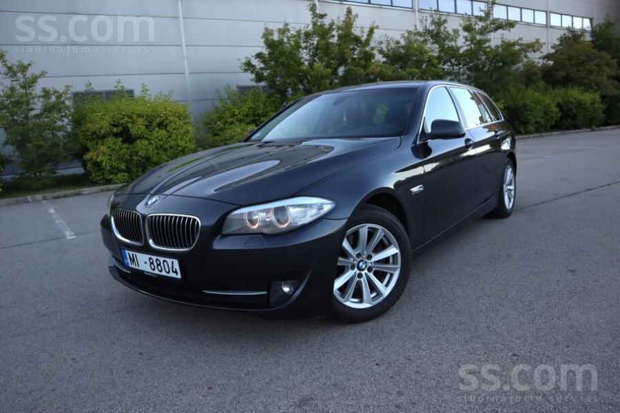 BMW 520 2012 in Riga, with an engine capacity of 2.00 L and mileage of 388 thousand km for 5990 €, photo 1 on AUTOMOTO.COM.LV