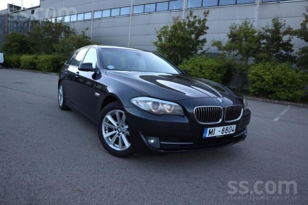 BMW 520 2012 in Riga, with an engine capacity of 2.00 L and mileage of 388 thousand km for 5990 €, photo 3 on AUTOMOTO.COM.LV