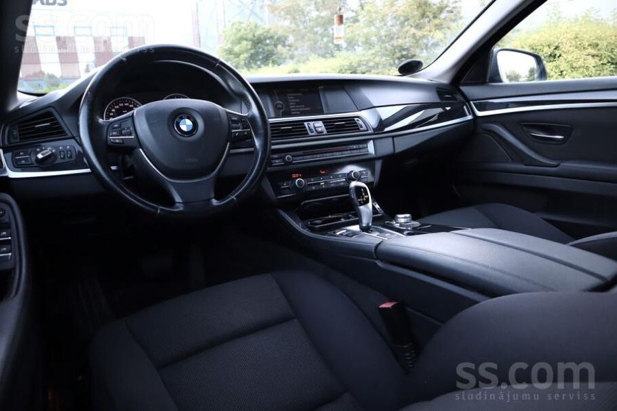 BMW 520 2012 in Riga, with an engine capacity of 2.00 L and mileage of 388 thousand km for 5990 €, photo 12 on AUTOMOTO.COM.LV