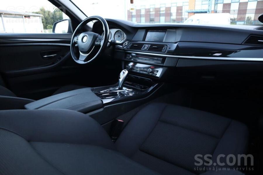 BMW 520 2012 in Riga, with an engine capacity of 2.00 L and mileage of 388 thousand km for 5990 €, photo 14 on AUTOMOTO.COM.LV