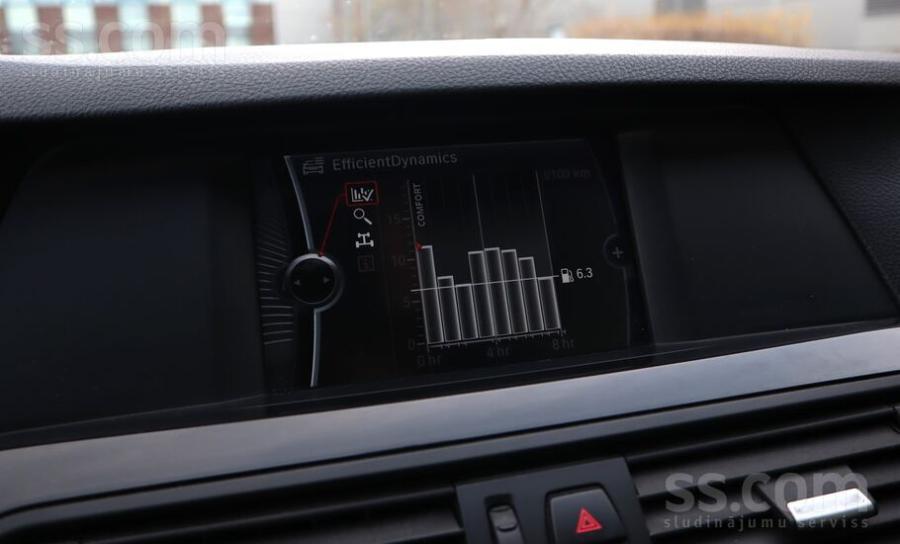 BMW 520 2012 in Riga, with an engine capacity of 2.00 L and mileage of 388 thousand km for 5990 €, photo 25 on AUTOMOTO.COM.LV