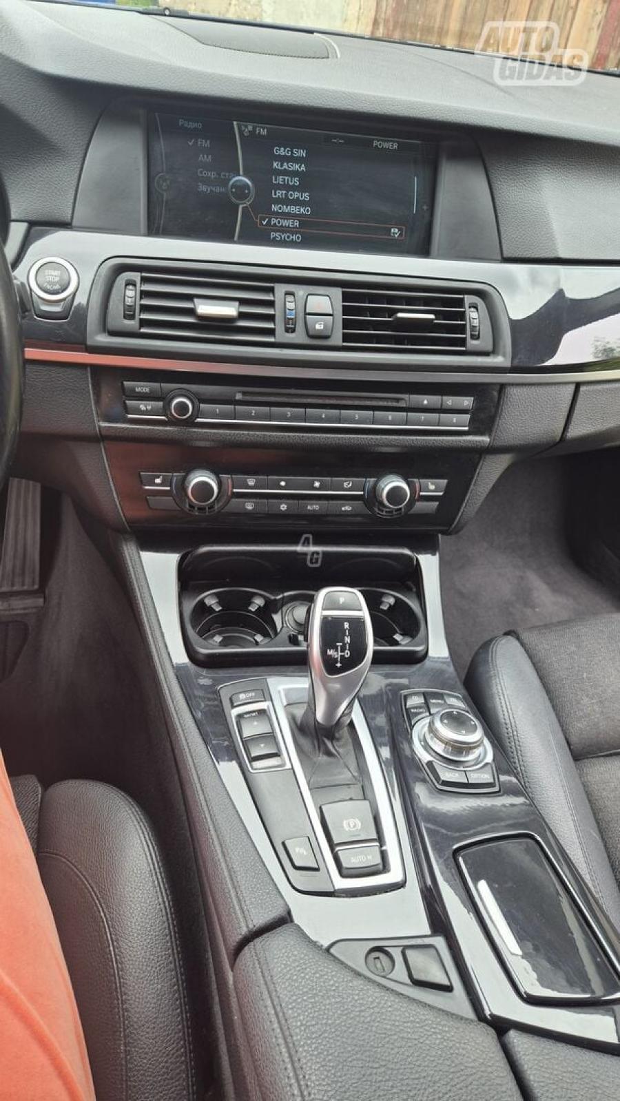 BMW 520 2012 in Radviliskis, with an engine capacity of 2.00 L and mileage of 368 thousand km for 7400 €, photo 10 on AUTOMOTO.COM.LV