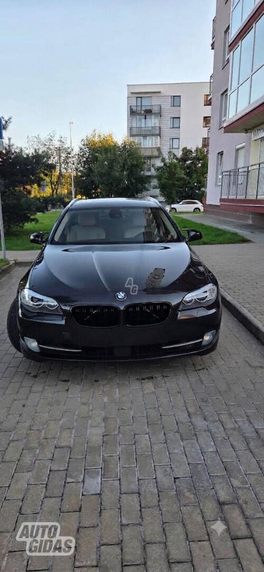 BMW 520 2012 in Vilnius, with an engine capacity of 2.00 L and mileage of 354 thousand km for 8250 €, photo 1 on AUTOMOTO.COM.LV