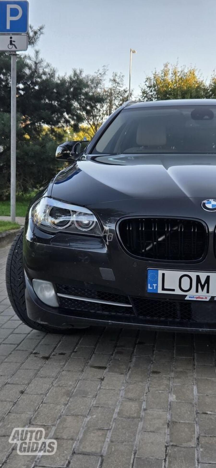 BMW 520 2012 in Vilnius, with an engine capacity of 2.00 L and mileage of 354 thousand km for 8250 €, photo 3 on AUTOMOTO.COM.LV