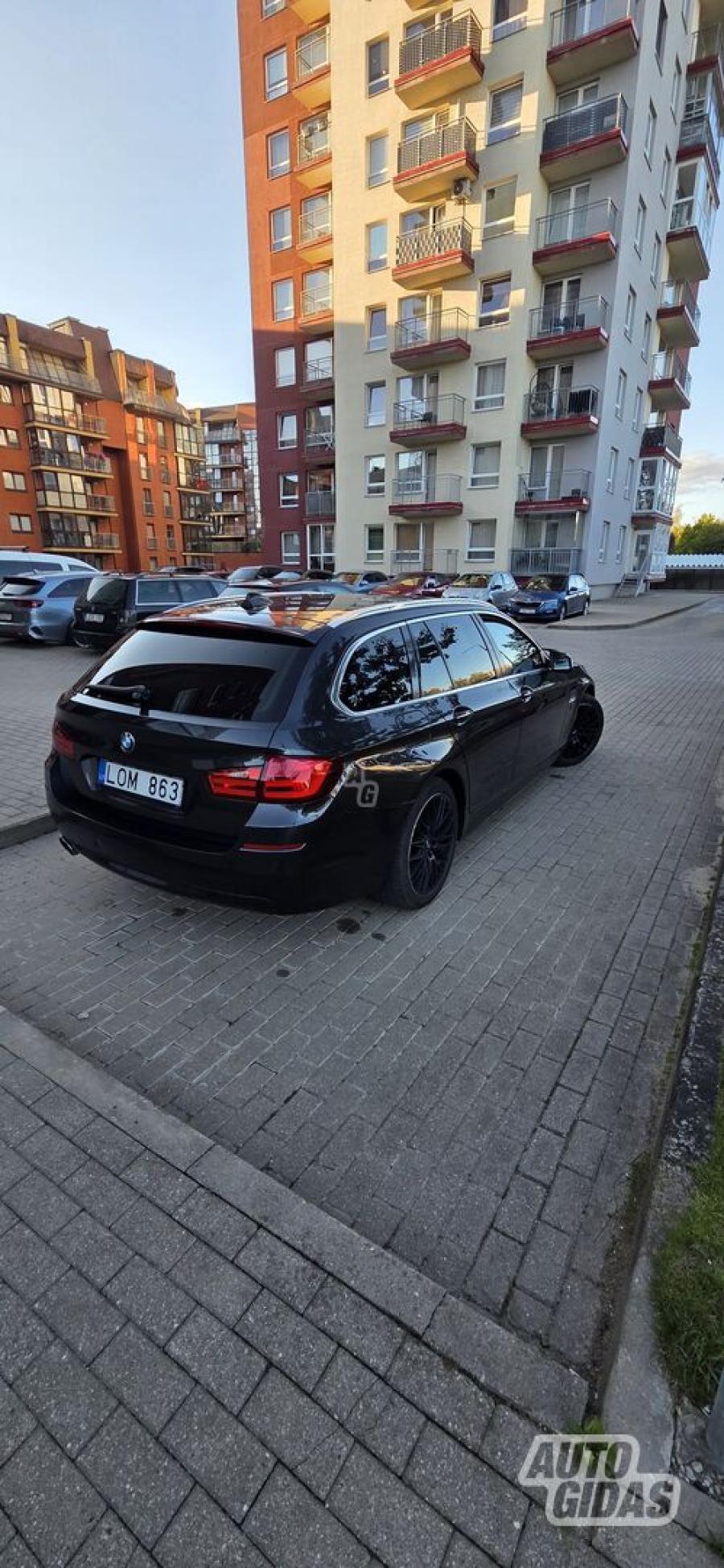 BMW 520 2012 in Vilnius, with an engine capacity of 2.00 L and mileage of 354 thousand km for 8250 €, photo 4 on AUTOMOTO.COM.LV