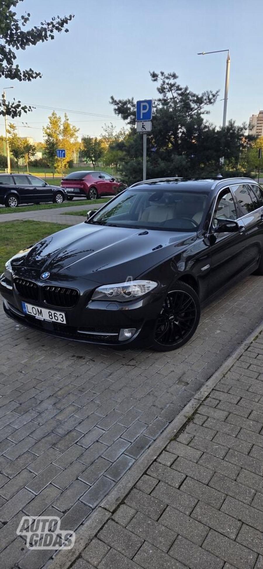 BMW 520 2012 in Vilnius, with an engine capacity of 2.00 L and mileage of 354 thousand km for 8250 €, photo 5 on AUTOMOTO.COM.LV