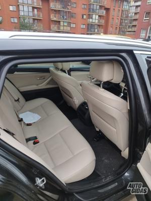 BMW 520 2012 in Vilnius, with an engine capacity of 2.00 L and mileage of 354 thousand km for 8250 €, photo 15 on AUTOMOTO.COM.LV