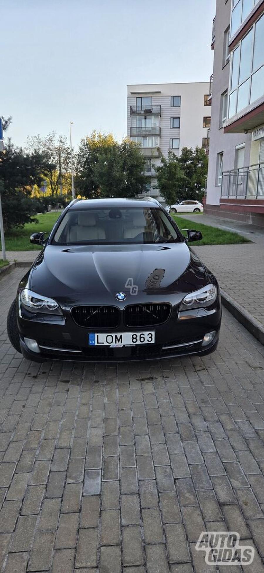 BMW 520 2012 in Vilnius, with an engine capacity of 2.00 L and mileage of 354 thousand km for 8250 €, photo 22 on AUTOMOTO.COM.LV