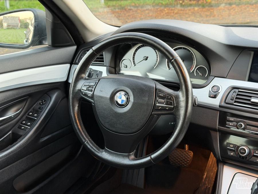 BMW 520 2012 in Kaisiadorys, with an engine capacity of 2.00 L and mileage of 270 thousand km for 7750 €, photo 27 on AUTOMOTO.COM.LV