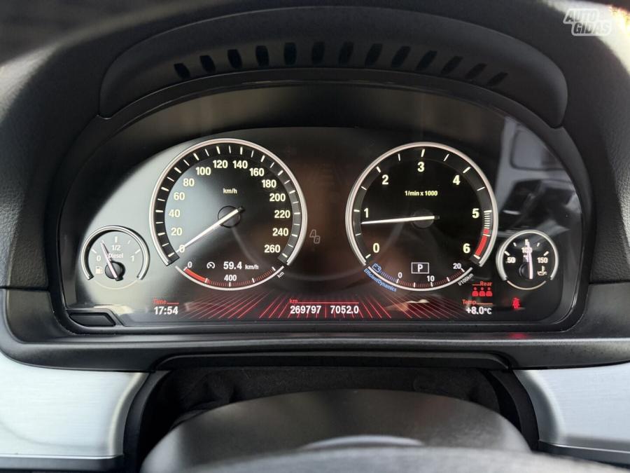 BMW 520 2012 in Kaisiadorys, with an engine capacity of 2.00 L and mileage of 270 thousand km for 7750 €, photo 33 on AUTOMOTO.COM.LV