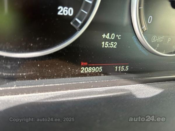BMW 520 2013 in Tallinn, with an engine capacity of 2.00 L and mileage of 210 thousand km for 9999 €, photo 7 on AUTOMOTO.COM.LV