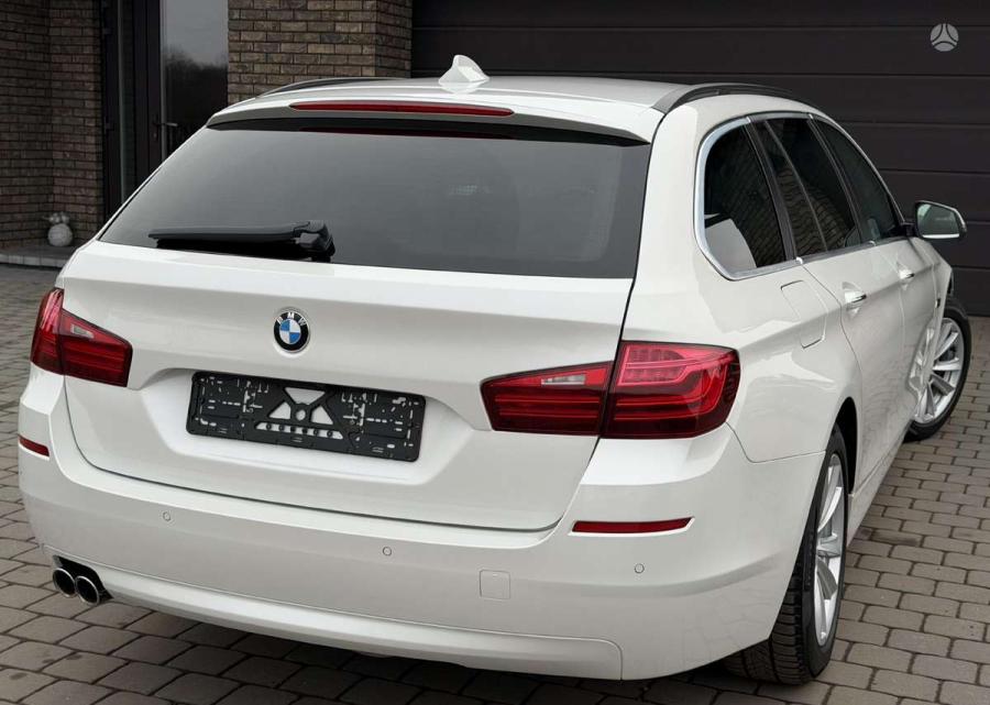 BMW 520 2013 in Kaunas, with an engine capacity of 2.00 L and mileage of 309 thousand km for 9590 €, photo 14 on AUTOMOTO.COM.LV