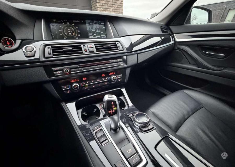 BMW 520 2013 in Kaunas, with an engine capacity of 2.00 L and mileage of 309 thousand km for 9590 €, photo 29 on AUTOMOTO.COM.LV
