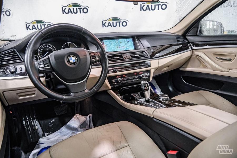 BMW 520 2013 in Kaunas, with an engine capacity of 2.00 L and mileage of 268 thousand km for 10390 €, photo 7 on AUTOMOTO.COM.LV