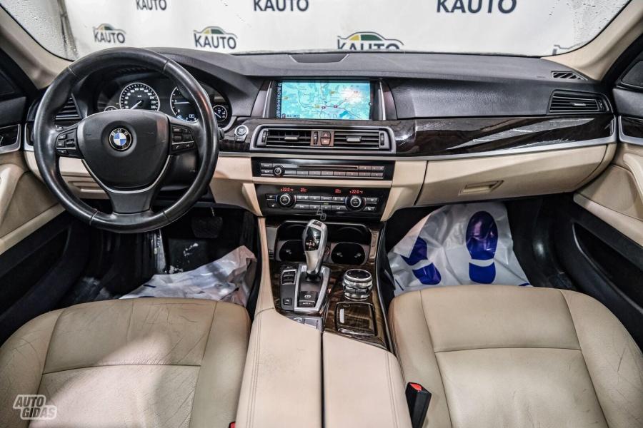 BMW 520 2013 in Kaunas, with an engine capacity of 2.00 L and mileage of 268 thousand km for 10390 €, photo 8 on AUTOMOTO.COM.LV