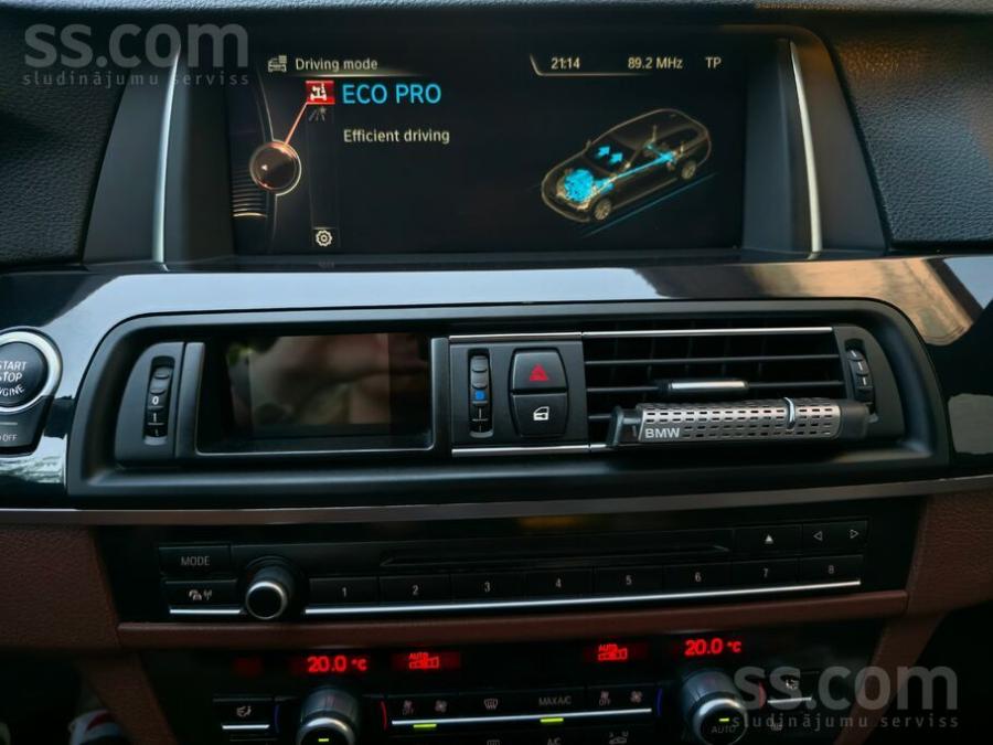 BMW 520 2013 Rīga, ar dzinēja tilpumu 2.00 L un nobraukumu 219 tūkst. km par 9400 €, foto 22 vietnē AUTOMOTO.COM.LV