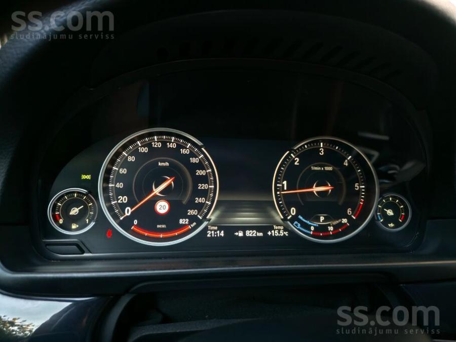BMW 520 2013 Rīga, ar dzinēja tilpumu 2.00 L un nobraukumu 219 tūkst. km par 9400 €, foto 24 vietnē AUTOMOTO.COM.LV