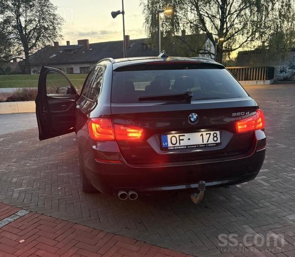 BMW 520 2013 in Saldus, with an engine capacity of 2.00 L and mileage of 388 thousand km for 10000 €, photo 6 on AUTOMOTO.COM.LV
