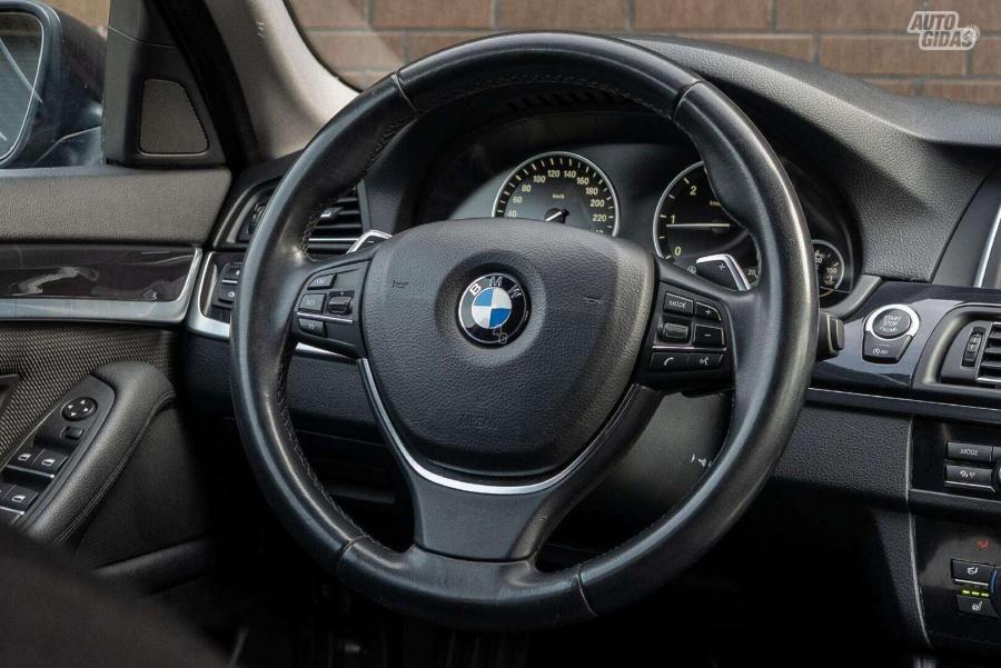 BMW 520 2014 in Marijampole, with an engine capacity of 2.00 L and mileage of 267 thousand km for 9450 €, photo 18 on AUTOMOTO.COM.LV