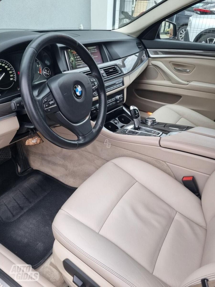 BMW 520 2014 Viļņa, ar dzinēja tilpumu 2.00 L un nobraukumu 270 tūkst. km par 10700 €, foto 8 vietnē AUTOMOTO.COM.LV