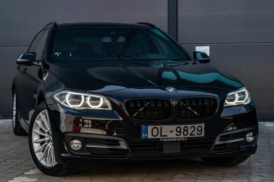 BMW 520 2014 in Tukums, with an engine capacity of 2.00 L and mileage of 260 thousand km for 13490 €, photo 1 on AUTOMOTO.COM.LV