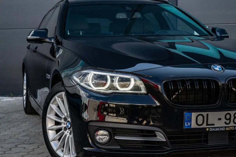 BMW 520 2014 in Tukums, with an engine capacity of 2.00 L and mileage of 260 thousand km for 13490 €, photo 16 on AUTOMOTO.COM.LV