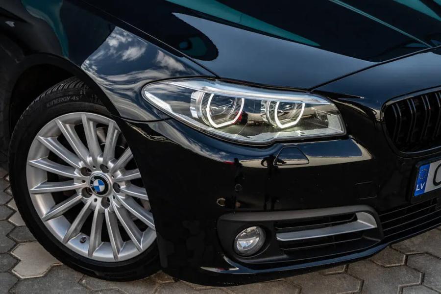 BMW 520 2014 in Tukums, with an engine capacity of 2.00 L and mileage of 260 thousand km for 13490 €, photo 17 on AUTOMOTO.COM.LV