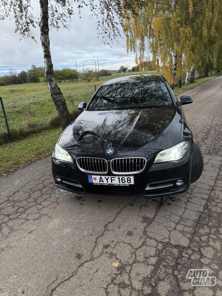 BMW 520 2014 in Raseiniai, with an engine capacity of 2.00 L and mileage of 348 thousand km for 12500 €, photo 1 on AUTOMOTO.COM.LV