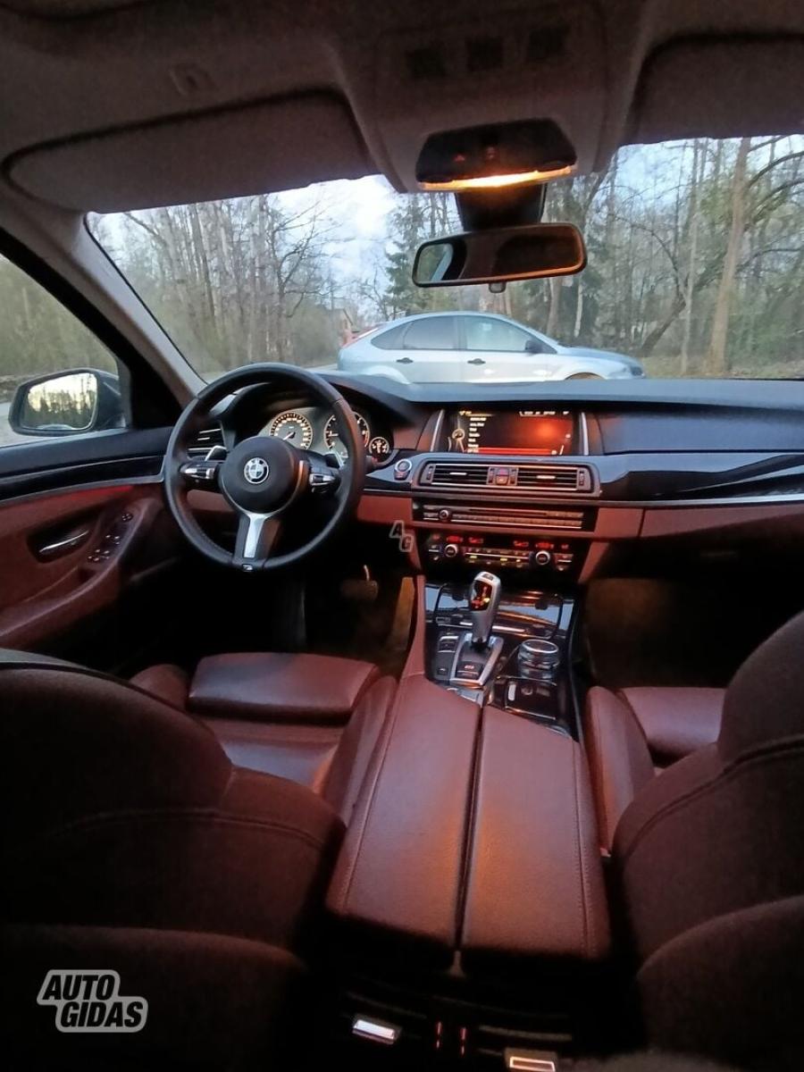 BMW 520 2015 in Kaunas, with an engine capacity of 2.00 L and mileage of 255 thousand km for 12150 €, photo 13 on AUTOMOTO.COM.LV