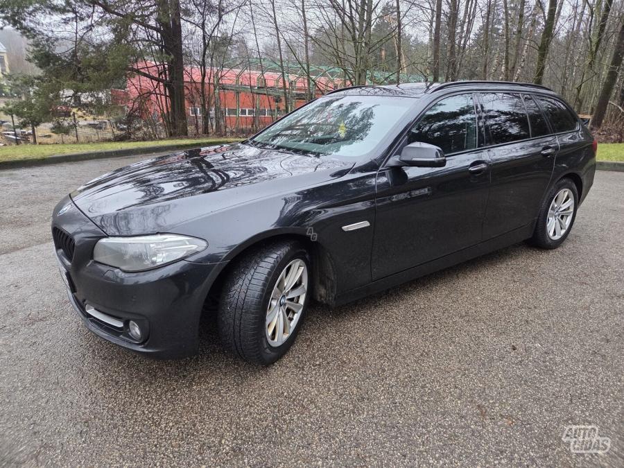 BMW 520 2016 in Vilnius, with an engine capacity of 2.00 L and mileage of 371 thousand km for 9100 €, photo 7 on AUTOMOTO.COM.LV