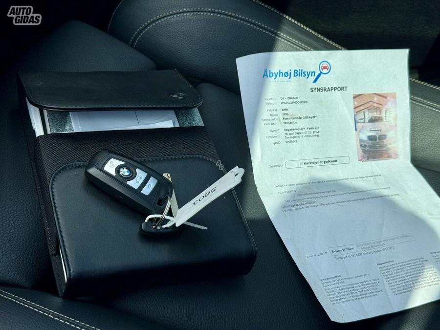 BMW 520 2016 in Vilkaviskis, with an engine capacity of 2.00 L and mileage of 280 thousand km for 12700 €, photo 29 on AUTOMOTO.COM.LV