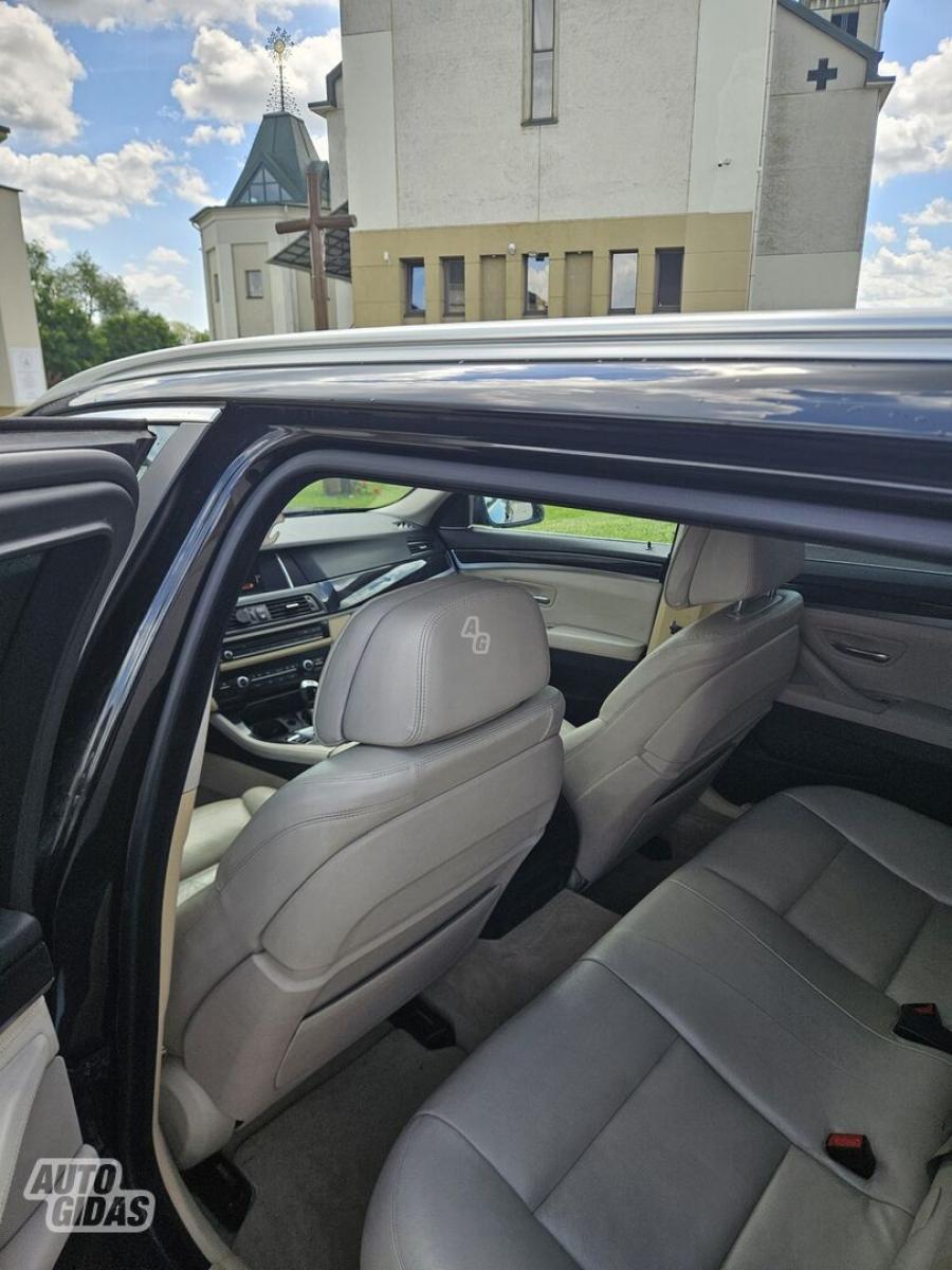 BMW 520 2016 in Kaunas, with an engine capacity of 2.00 L and mileage of 261 thousand km for 10100 €, photo 12 on AUTOMOTO.COM.LV