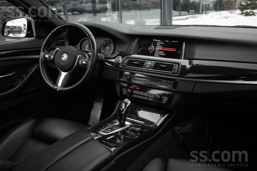 BMW 520 2017 in Jelgava, with an engine capacity of 2.00 L and mileage of 273 thousand km for 13700 €, photo 14 on AUTOMOTO.COM.LV