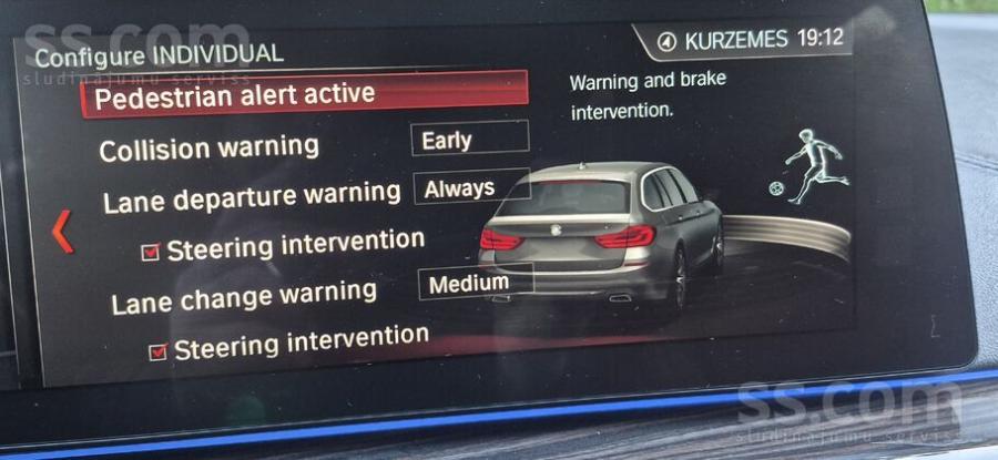 BMW 520 2017 in Tukums, with an engine capacity of 2.00 L and mileage of 261 thousand km for 15200 €, photo 27 on AUTOMOTO.COM.LV